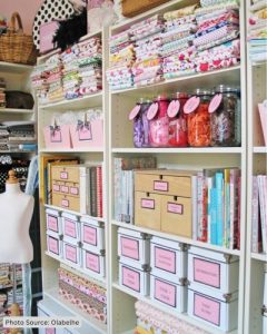 7 Sewing Room Organization Ideas - I Love Quilting Forever