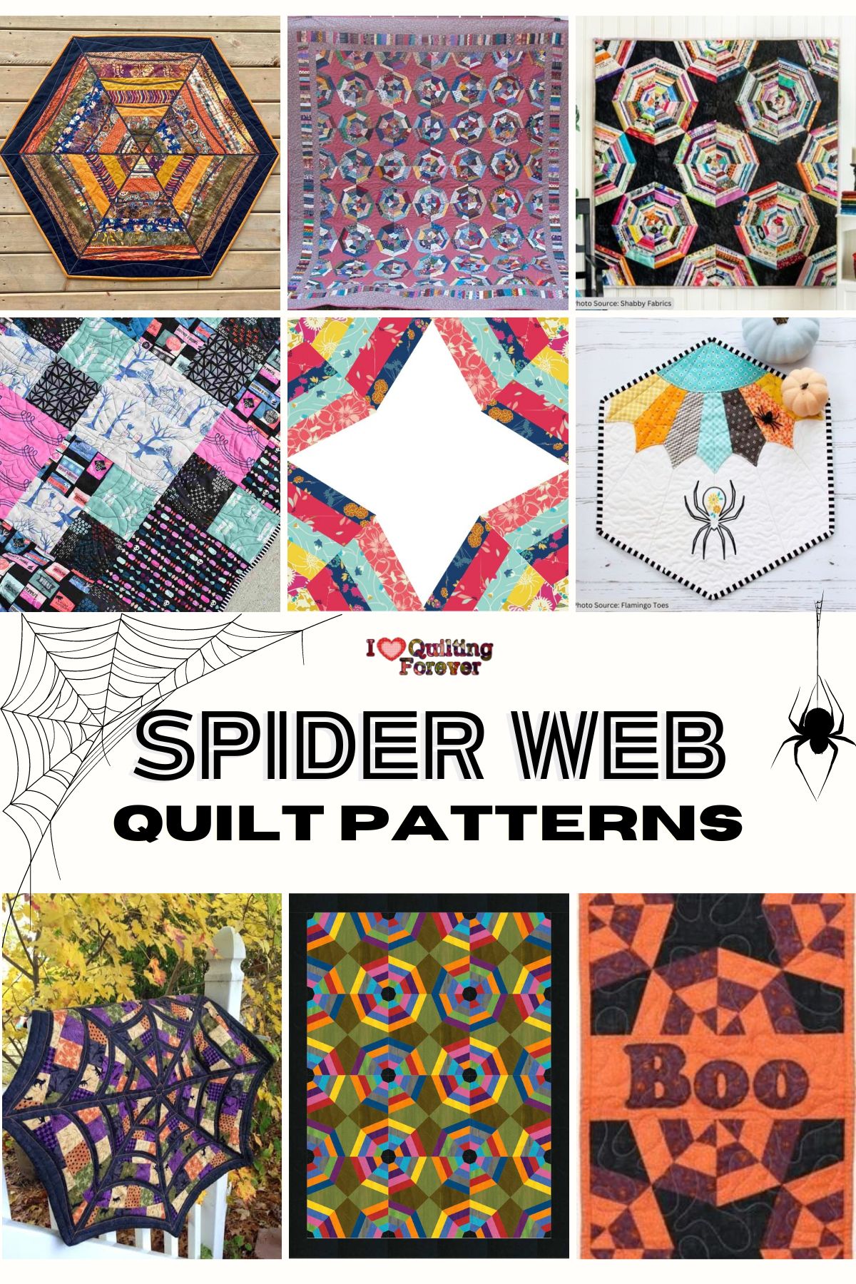 Top 14 Free Spider Web Quilt Patterns (+5 Bonus Patterns For Sale) - I ...