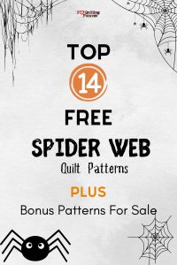 Top 14 Free Spider Web Quilt Patterns (+5 Bonus Patterns For Sale) - I ...