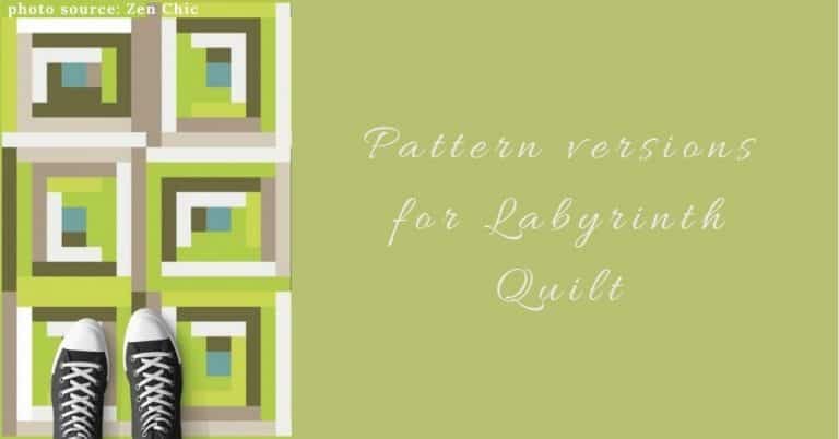 Top 3 Free Labyrinth Quilt Patterns - I Love Quilting Forever
