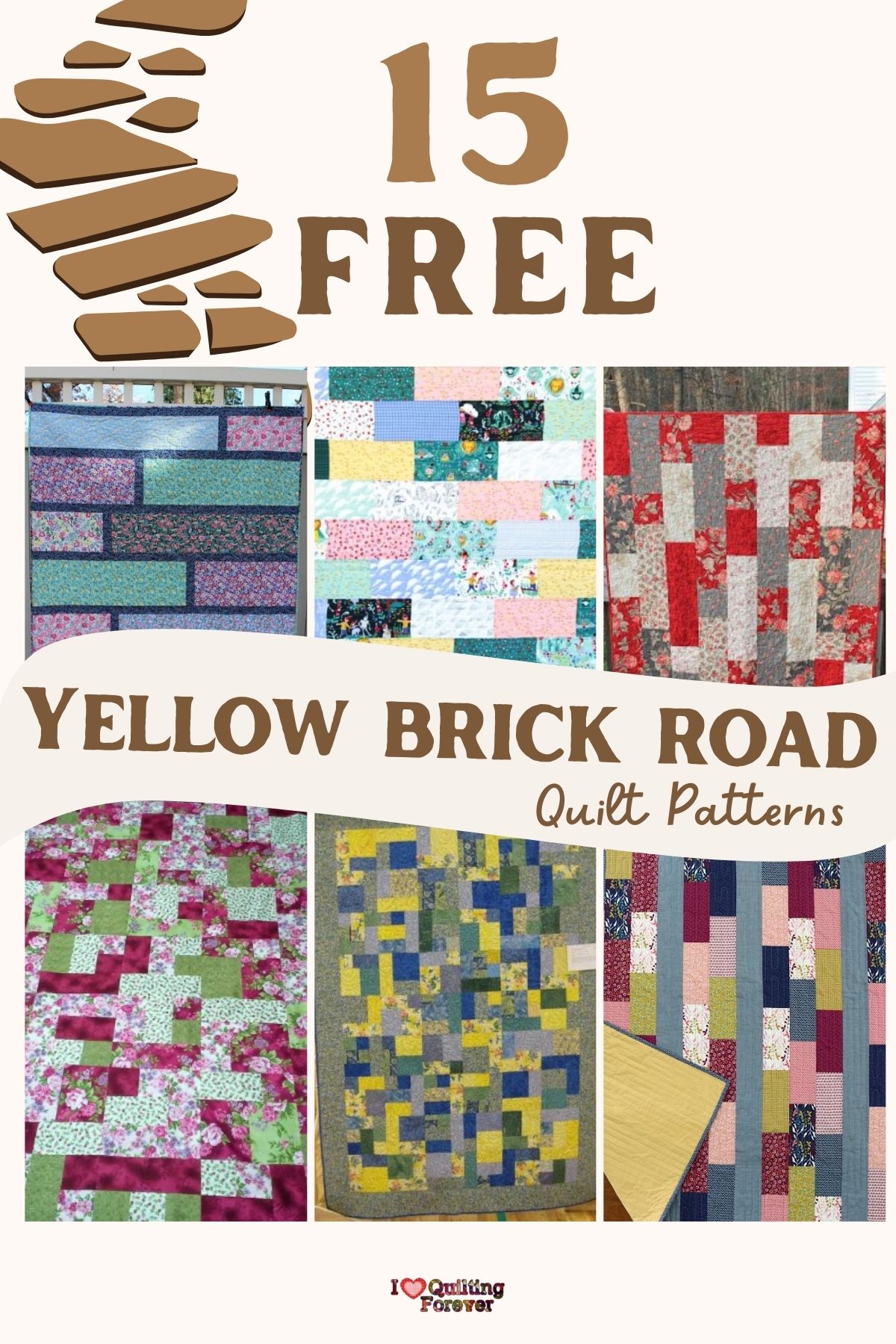 Top 15 Free Yellow Brick Road Quilt Patterns (+9 Bonus Patterns For ...