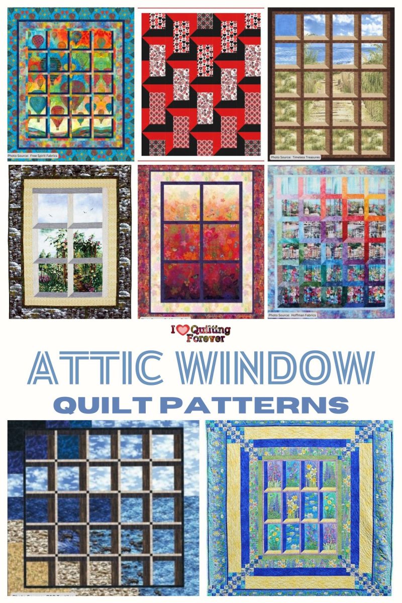 Top 13 Free Attic Window Quilt Patterns (+7 Bonus Patterns For Sale ...