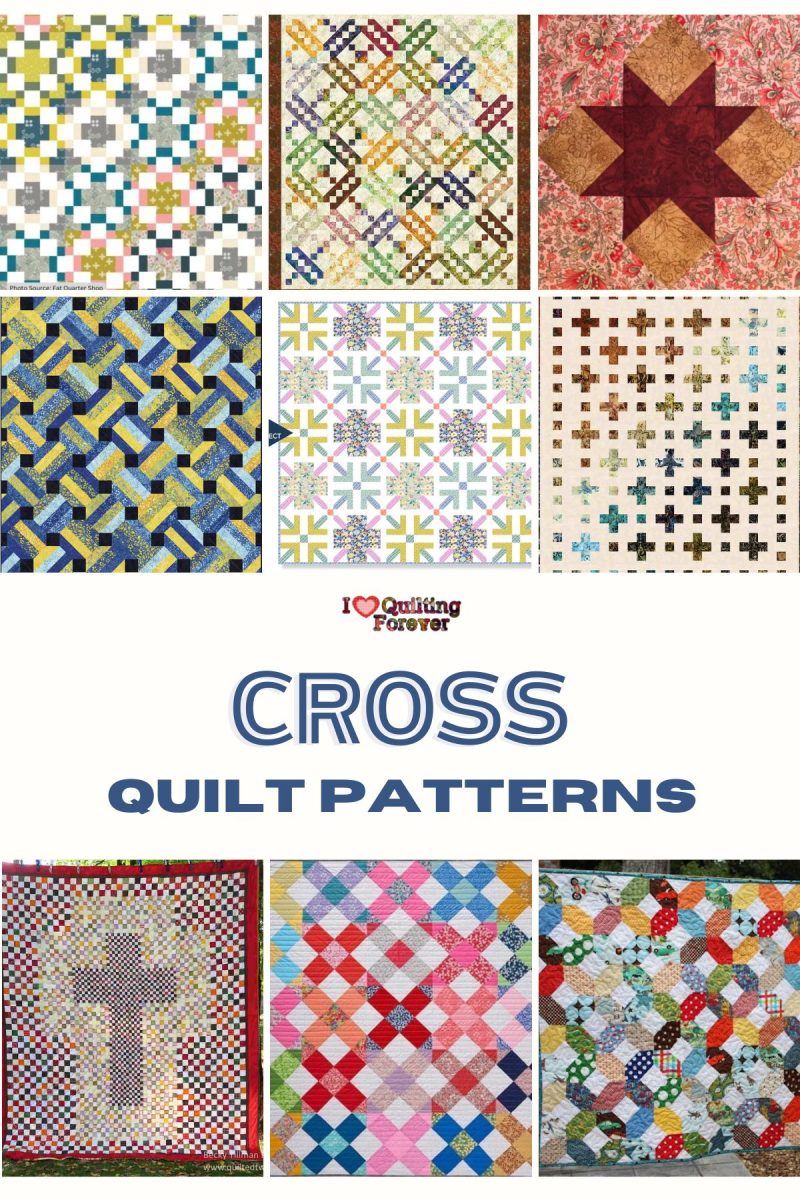Top 17 Free Cross Quilt Patterns (+8 Bonus Patterns For Sale) - I Love ...