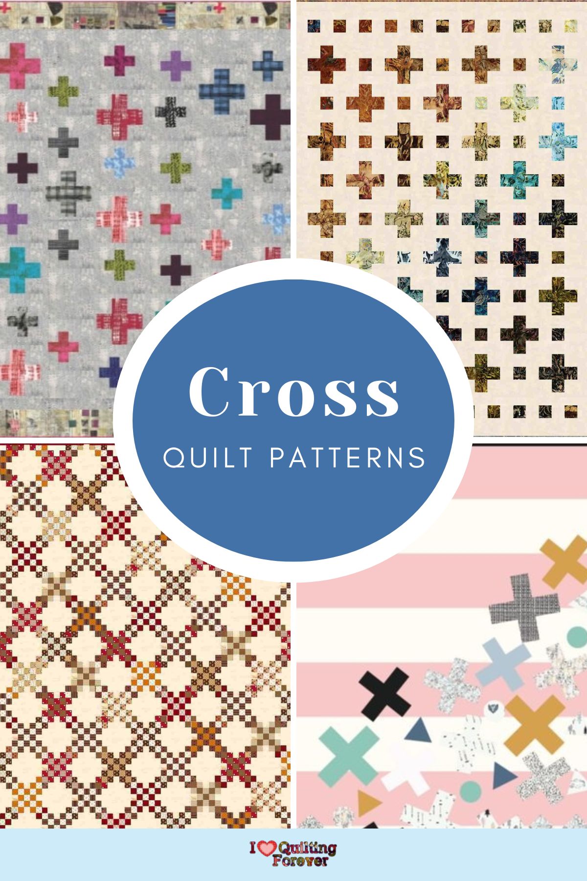 Top 17 Free Cross Quilt Patterns (+8 Bonus Patterns For Sale) - I Love ...