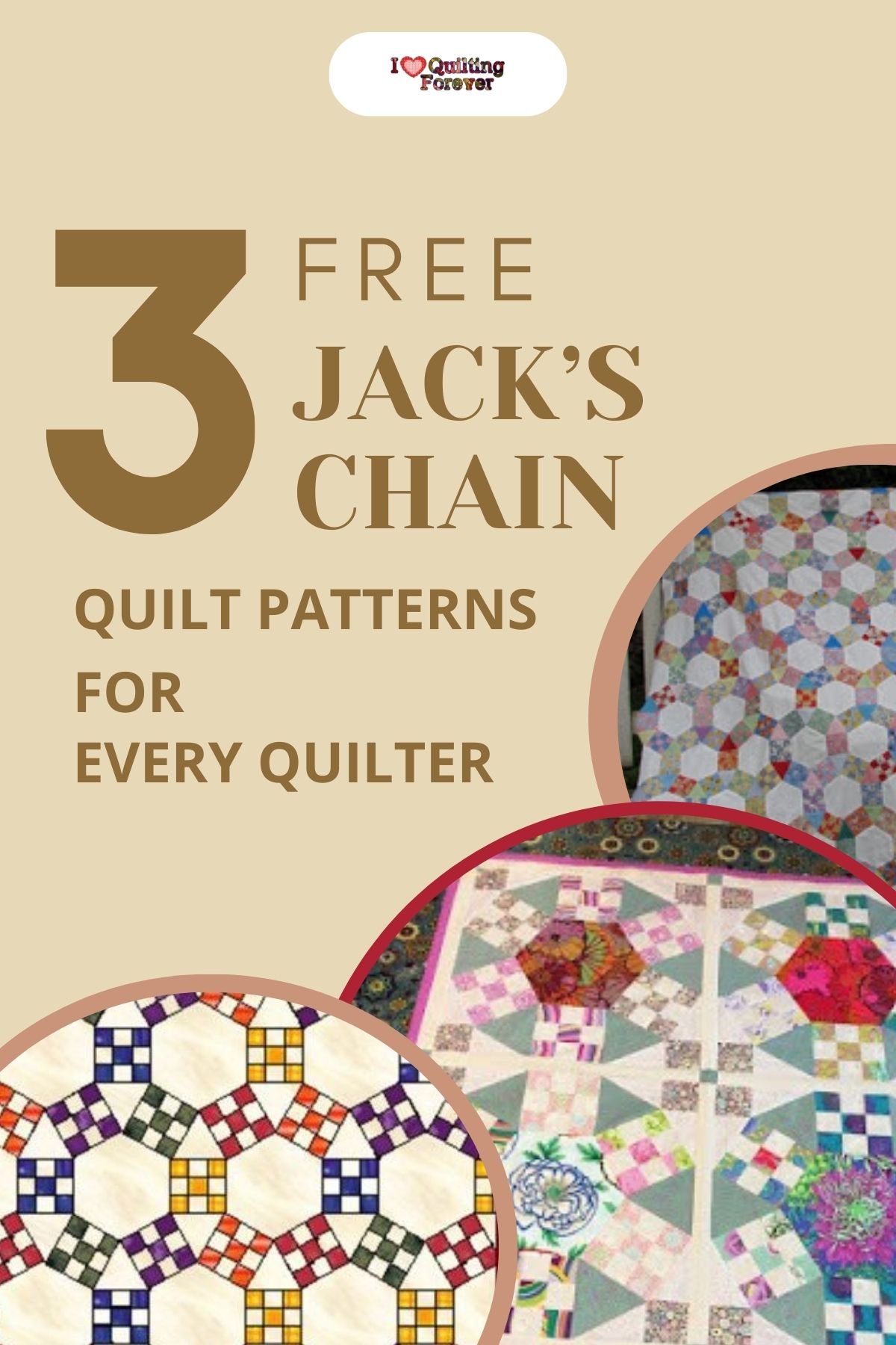 Top 3 Free Jack's Chain Quilt Patterns (+2 Bonus Patterns For Sale) - I ...