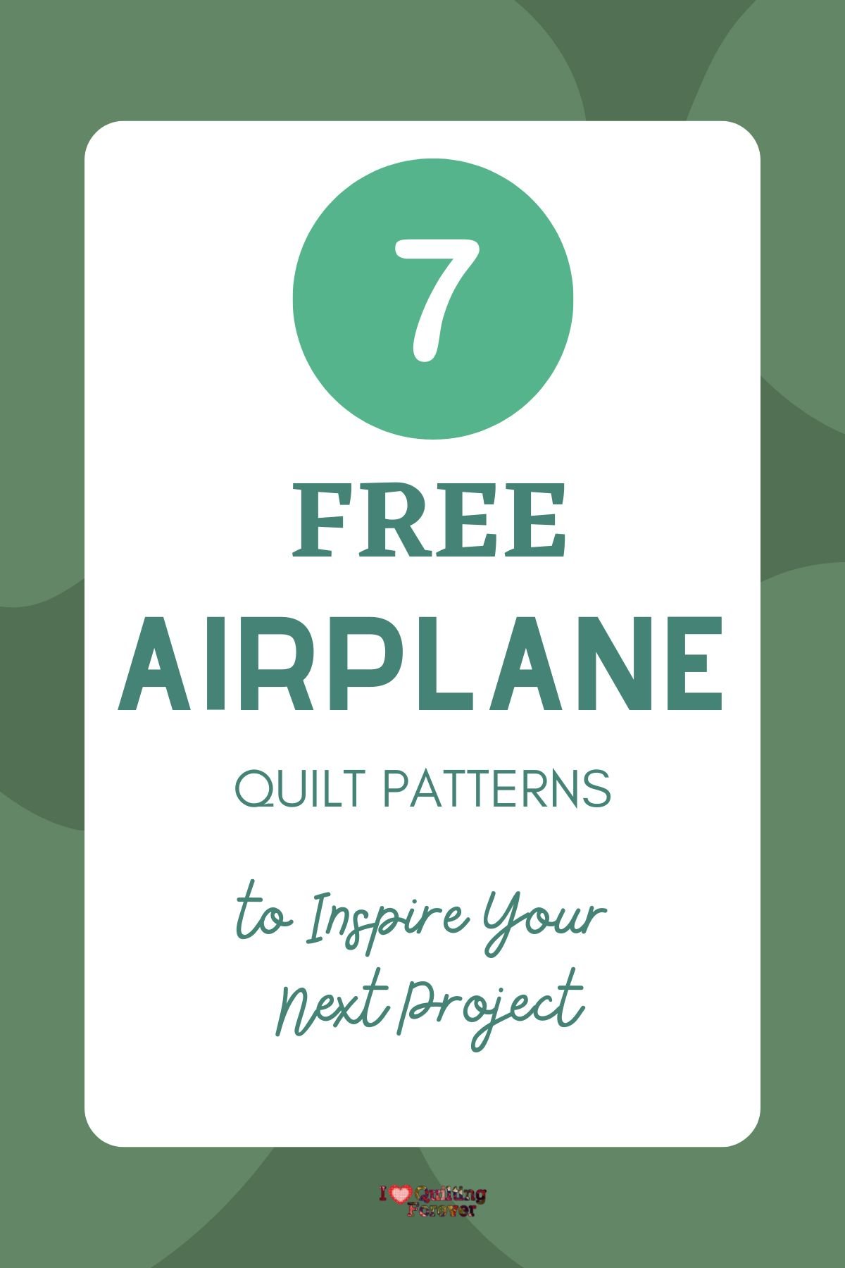 Top 7 Free Airplane Quilt Patterns (+8 Bonus Patterns For Sale) - I ...