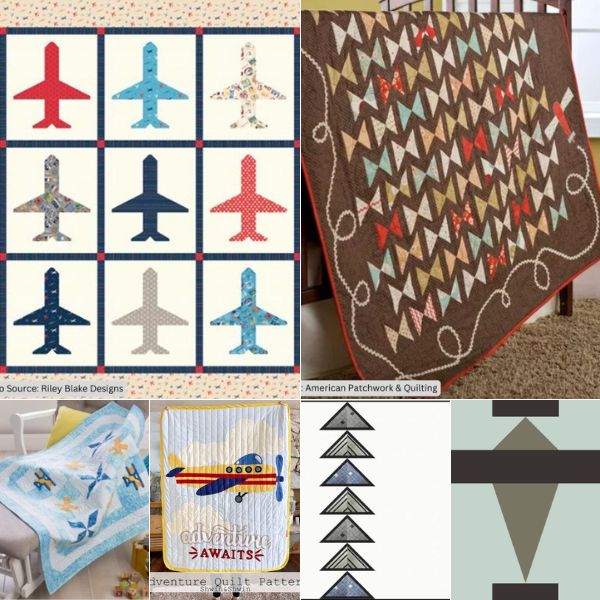 Top 7 Free Airplane Quilt Patterns (+8 Bonus Patterns For Sale) - I ...