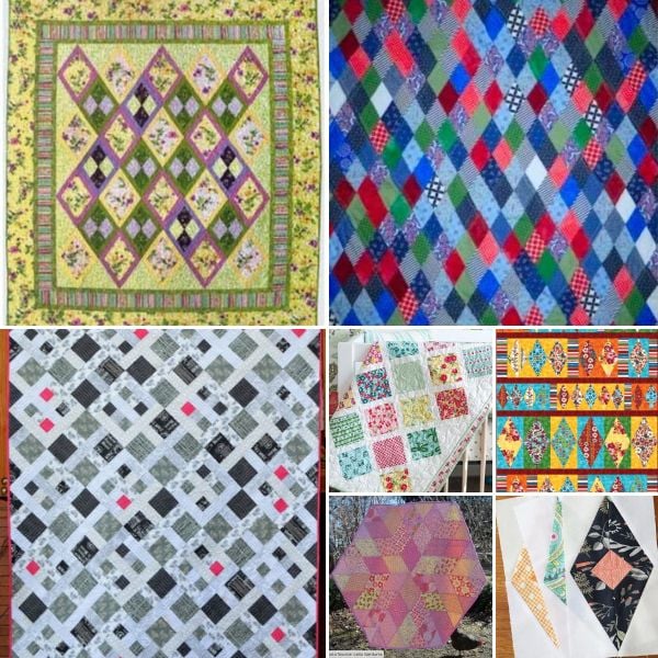 Top 10 Free Diamond Quilt Patterns (+7 Bonus Patterns For Sale) - I ...