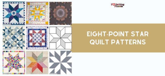 Top 15 Free 8-Point Star Quilt Patterns (+8 Bonus Patterns For Sale ...