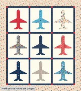 Top 7 Free Airplane Quilt Patterns (+8 Bonus Patterns For Sale) - I ...
