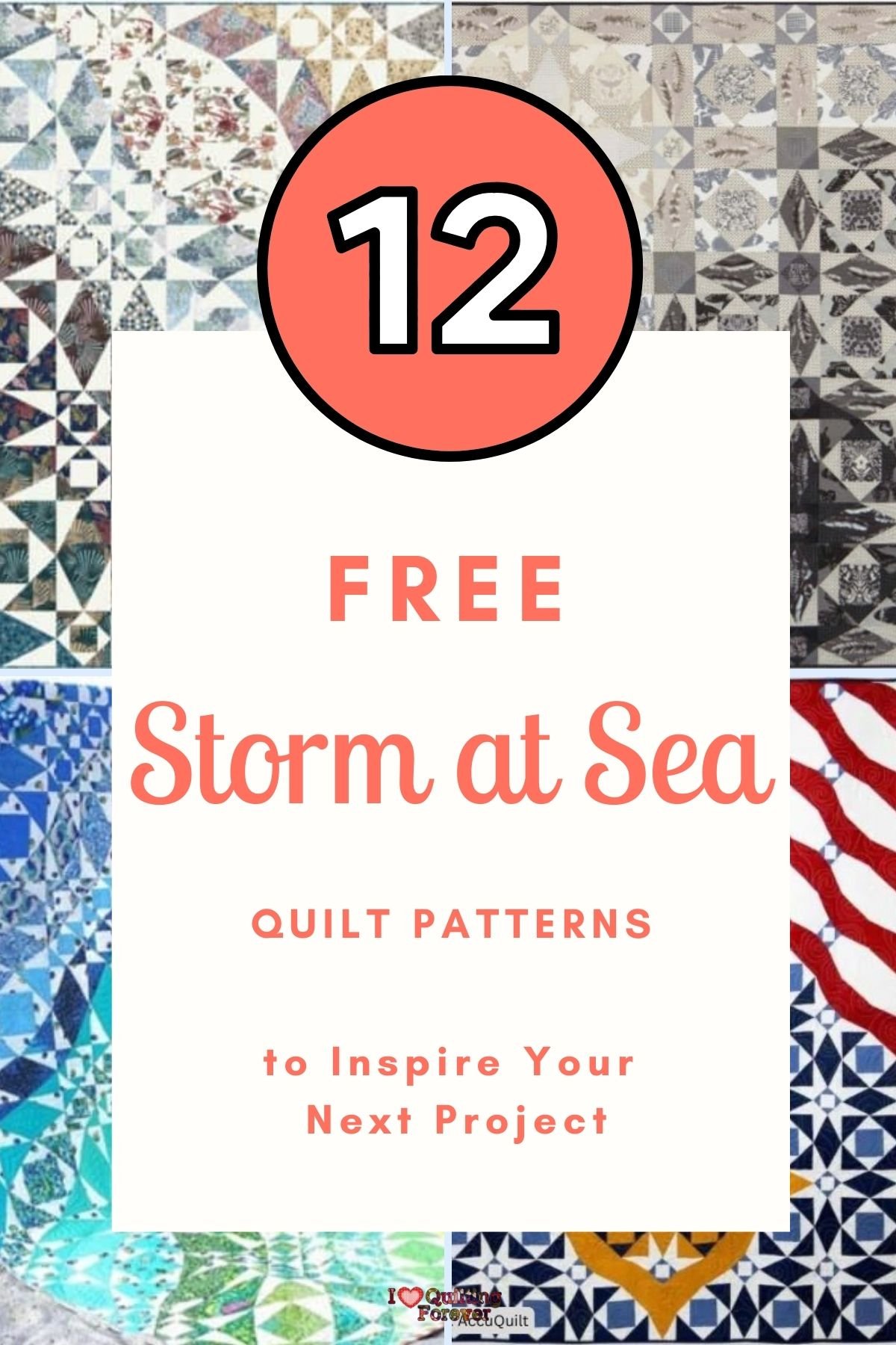 Top 12 Free Storm at Sea Quilt Patterns (+10 Bonus Patterns For Sale ...