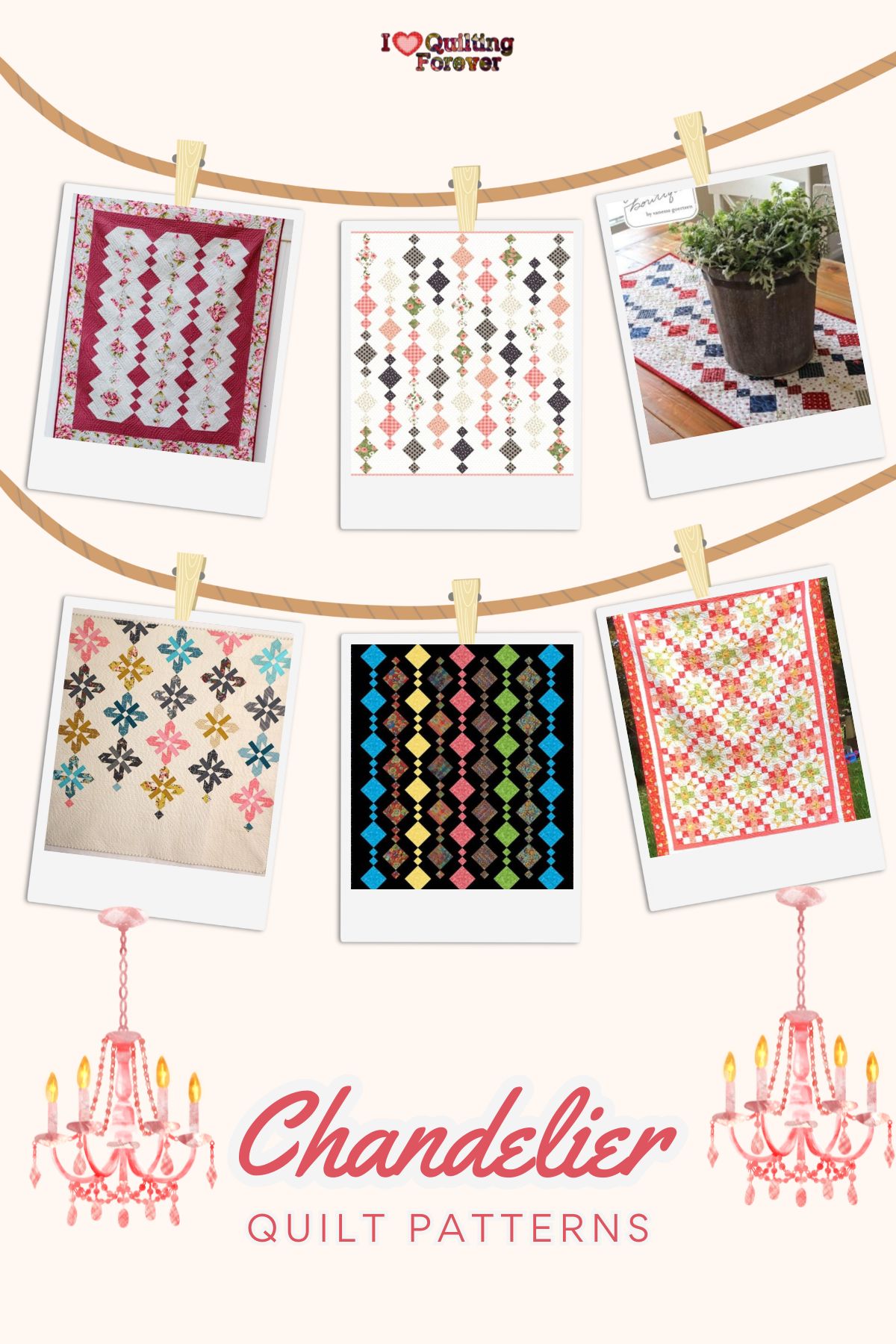 Top 7 Free Chandelier Quilt Patterns (+6 Bonus Patterns For Sale) - I ...