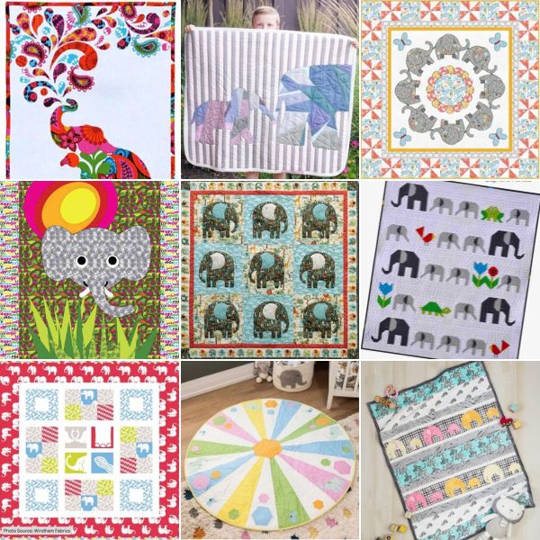 Elephant Walk Quilt Pattern