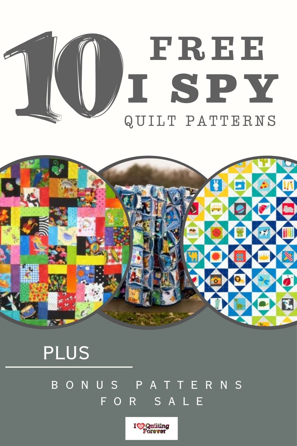 Top 10 Free I Spy Quilt Patterns (+4 Bonus Patterns For Sale) - I Love ...