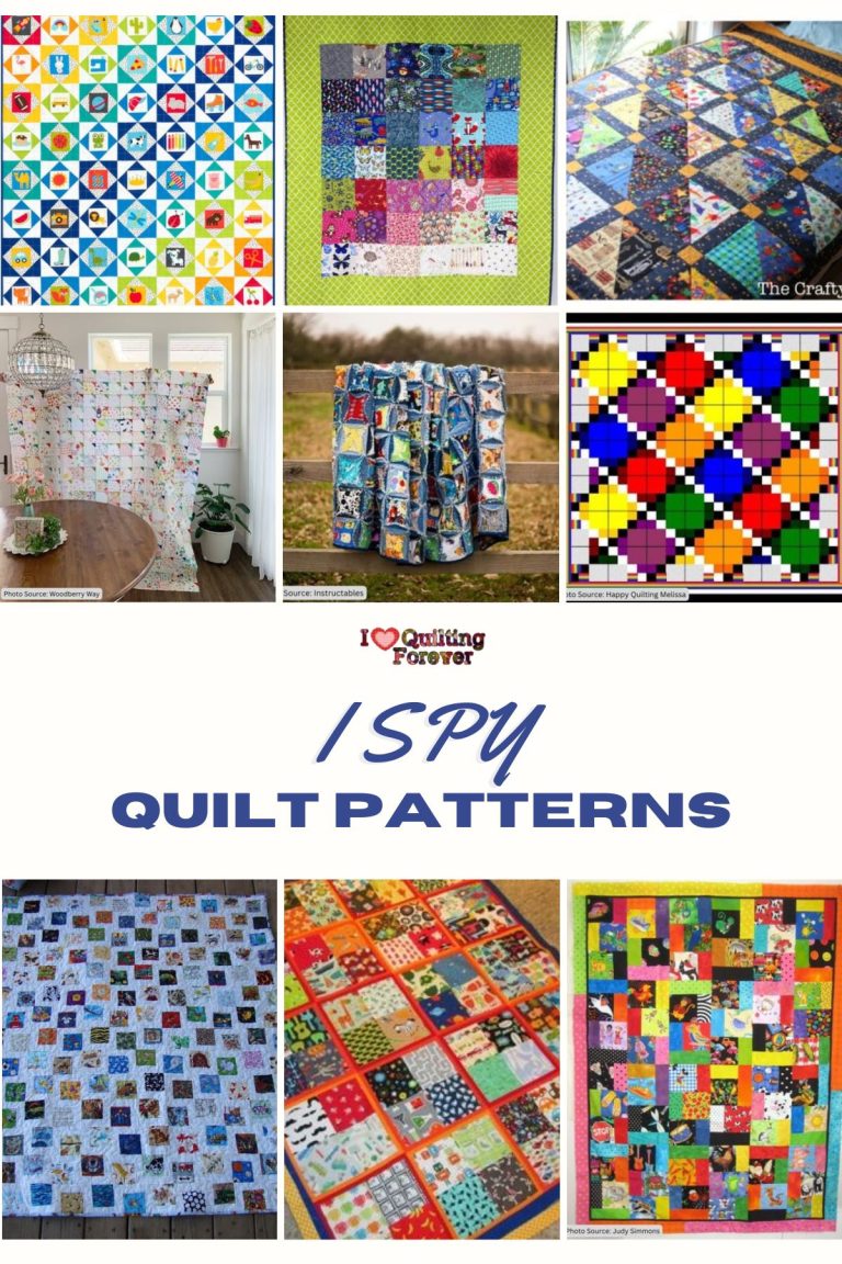 Top 10 Free I Spy Quilt Patterns (+4 Bonus Patterns For Sale) - I Love ...
