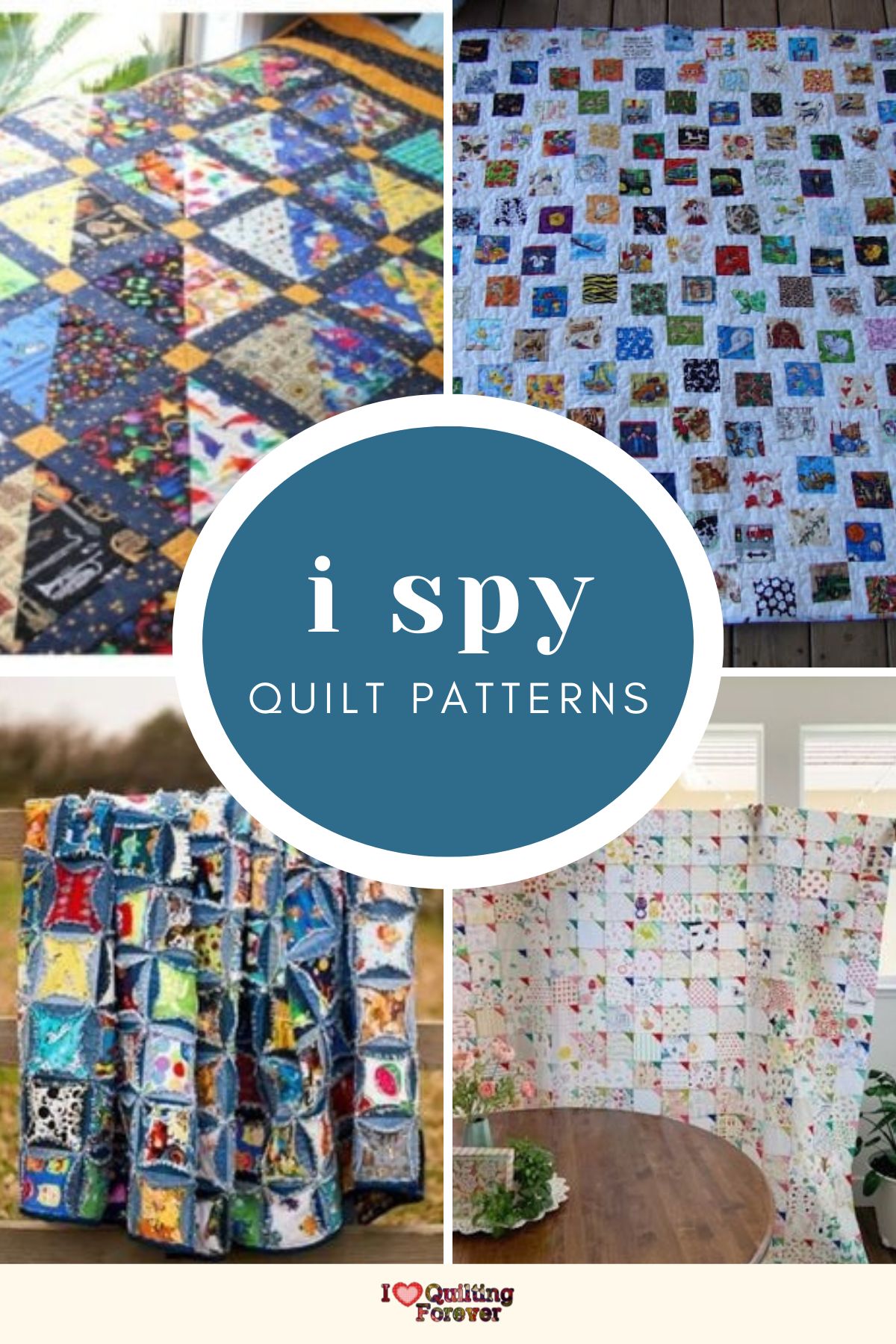 Top 10 Free I Spy Quilt Patterns (+4 Bonus Patterns For Sale) - I Love ...