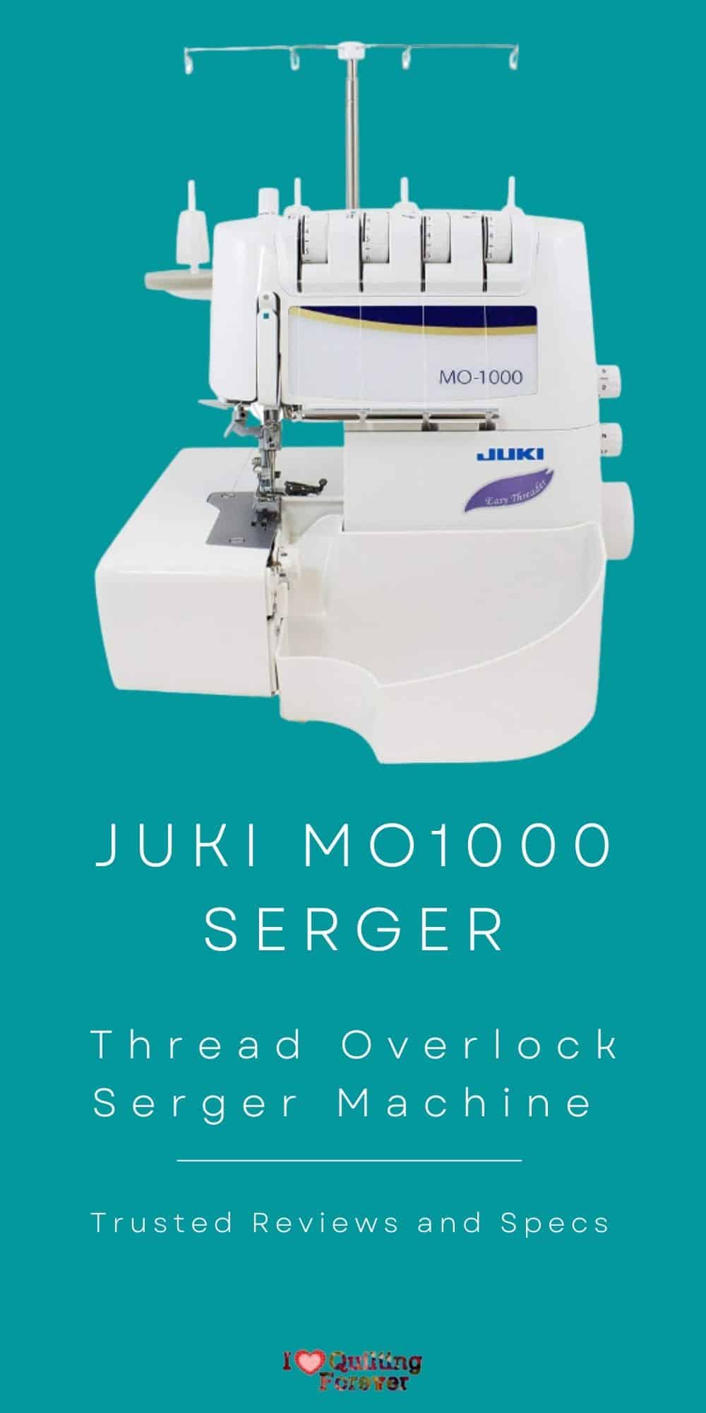 Juki Serger MO 1000 | Thread Portable Serger Machine Reviews of 2023