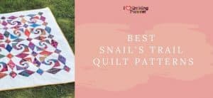 7 Best Snail's Trail Quilt Pattern - I Love Quilting Forever