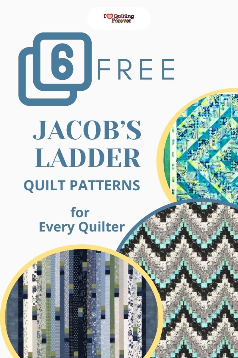 Top 6 Free Jacob's Ladder Quilt Patterns (+5 Bonus Patterns For Sale ...