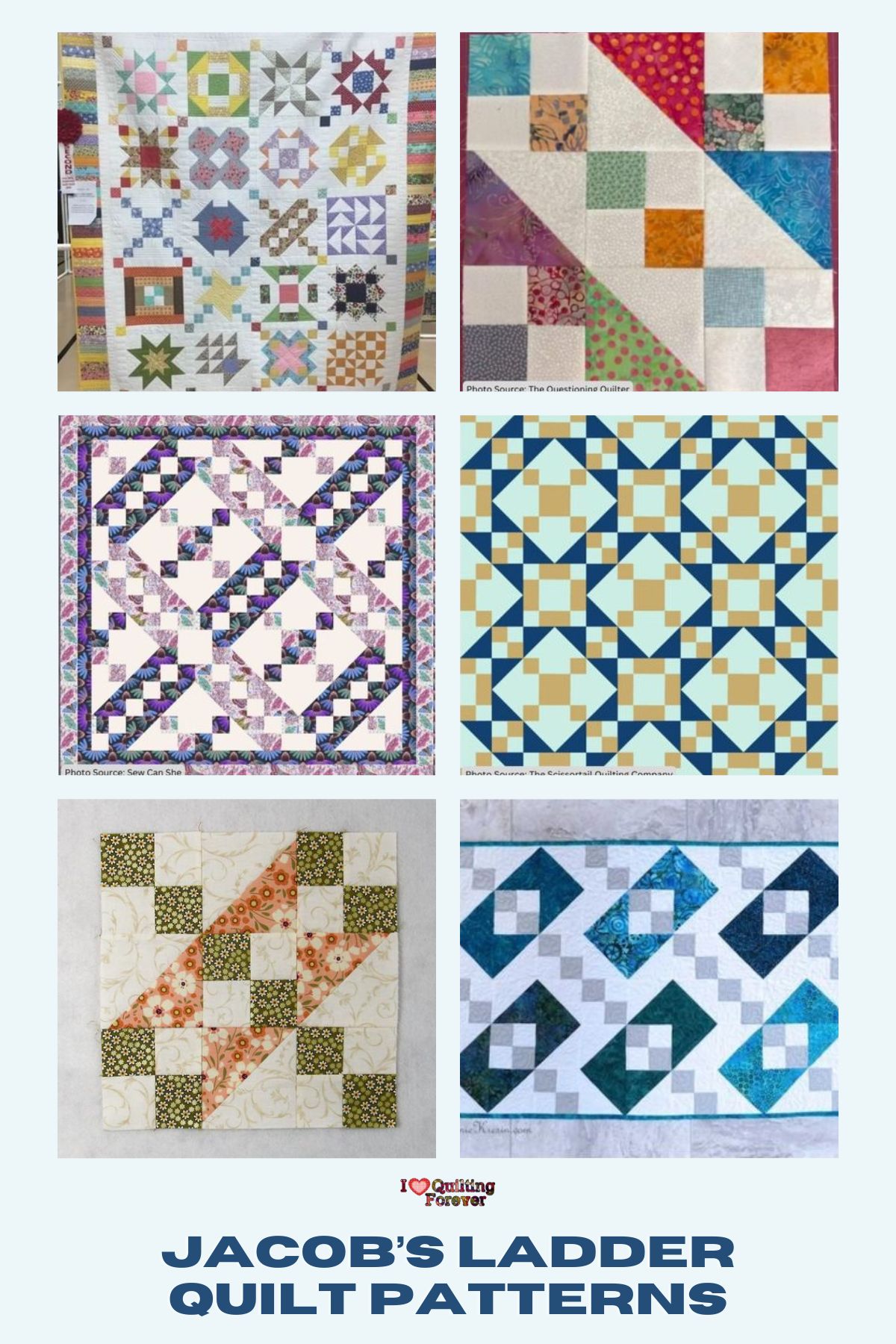 Top 6 Free Jacob's Ladder Quilt Patterns (+5 Bonus Patterns For Sale ...