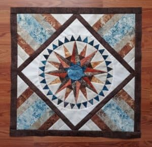 Top 8 Free Mariner's Compass Quilt Patterns (+7 Bonus Patterns For Sale ...