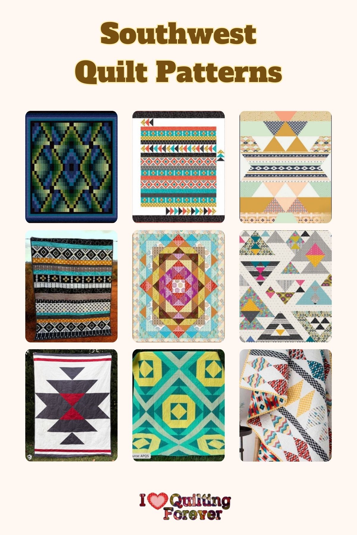 Top 12 Free Southwest Quilt Patterns (+7 Bonus Patterns For Sale) - I ...