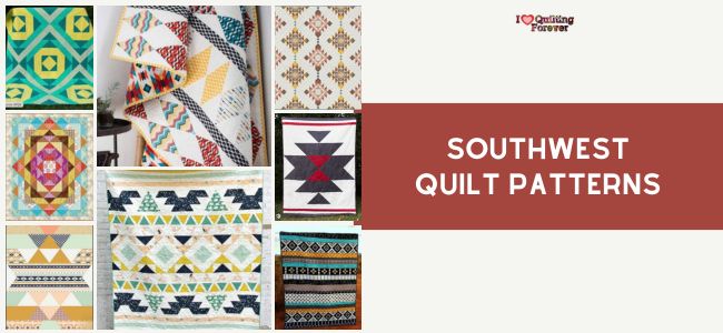 Top 12 Free Southwest Quilt Patterns (+7 Bonus Patterns For Sale) - I ...