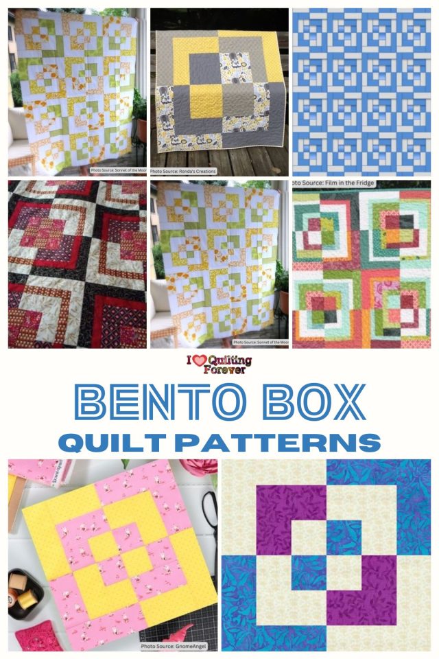 Top 8 Free Best Bento Box Quilt Pattern (+4 Bonus Patterns For Sale ...