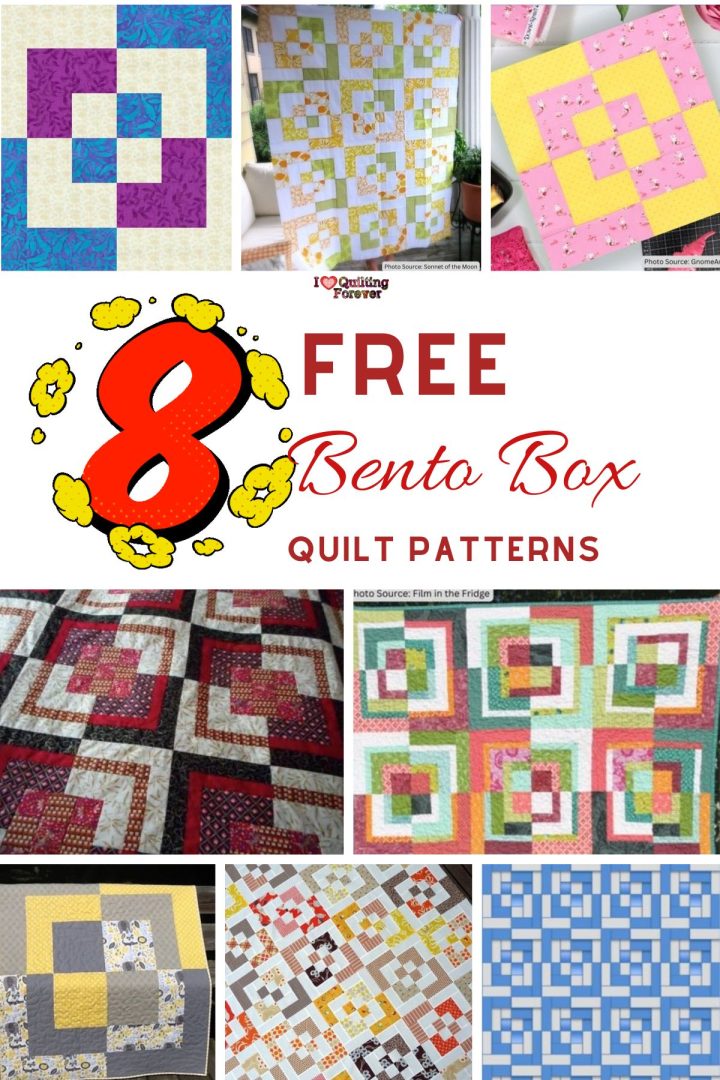 Top 8 Free Best Bento Box Quilt Patterns (+4 Bonus Patterns For Sale ...