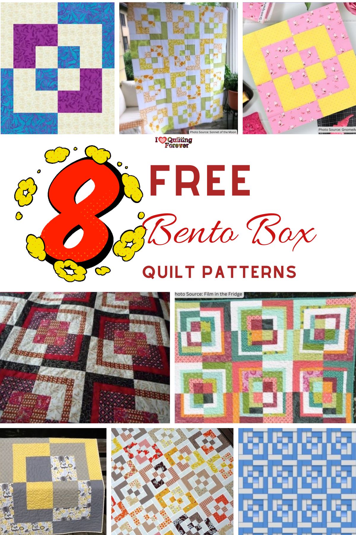 Top 8 Free Best Bento Box Quilt Patterns (+4 Bonus Patterns For Sale ...