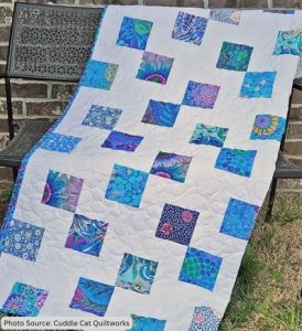 Top 4 Free Falling Charms Quilt Patterns (+5 Bonus Patterns For Sale) - I Love Quilting Forever