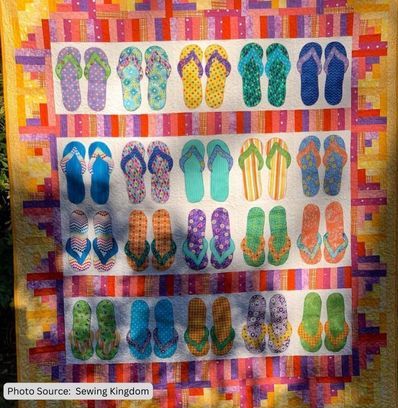 Top 3 Free Flip Flop Quilt Patterns (+7 Bonus Patterns For Sale) - I ...