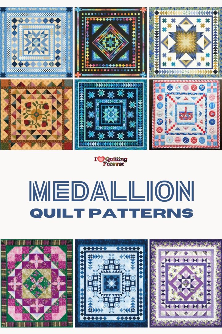 Top 10 Free Medallion Quilt Patterns (+10 Bonus Patterns For Sale) - I ...