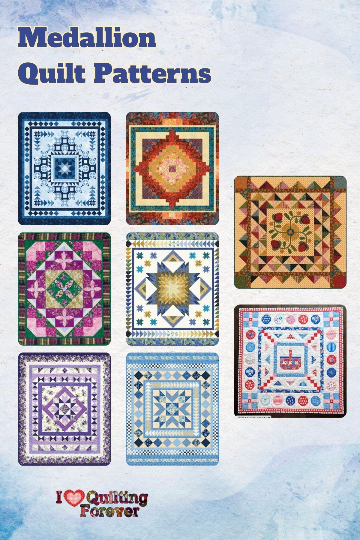 Top 10 Free Medallion Quilt Patterns (+10 Bonus Patterns For Sale) - I ...