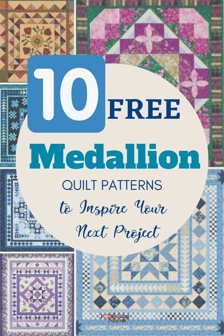 Top 10 Free Medallion Quilt Patterns (+14 Bonus Patterns For Sale) - I ...