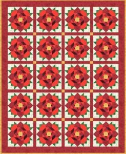 Top 10 Free Rose Quilt Patterns (+10 Bonus Patterns For Sale) - I Love ...