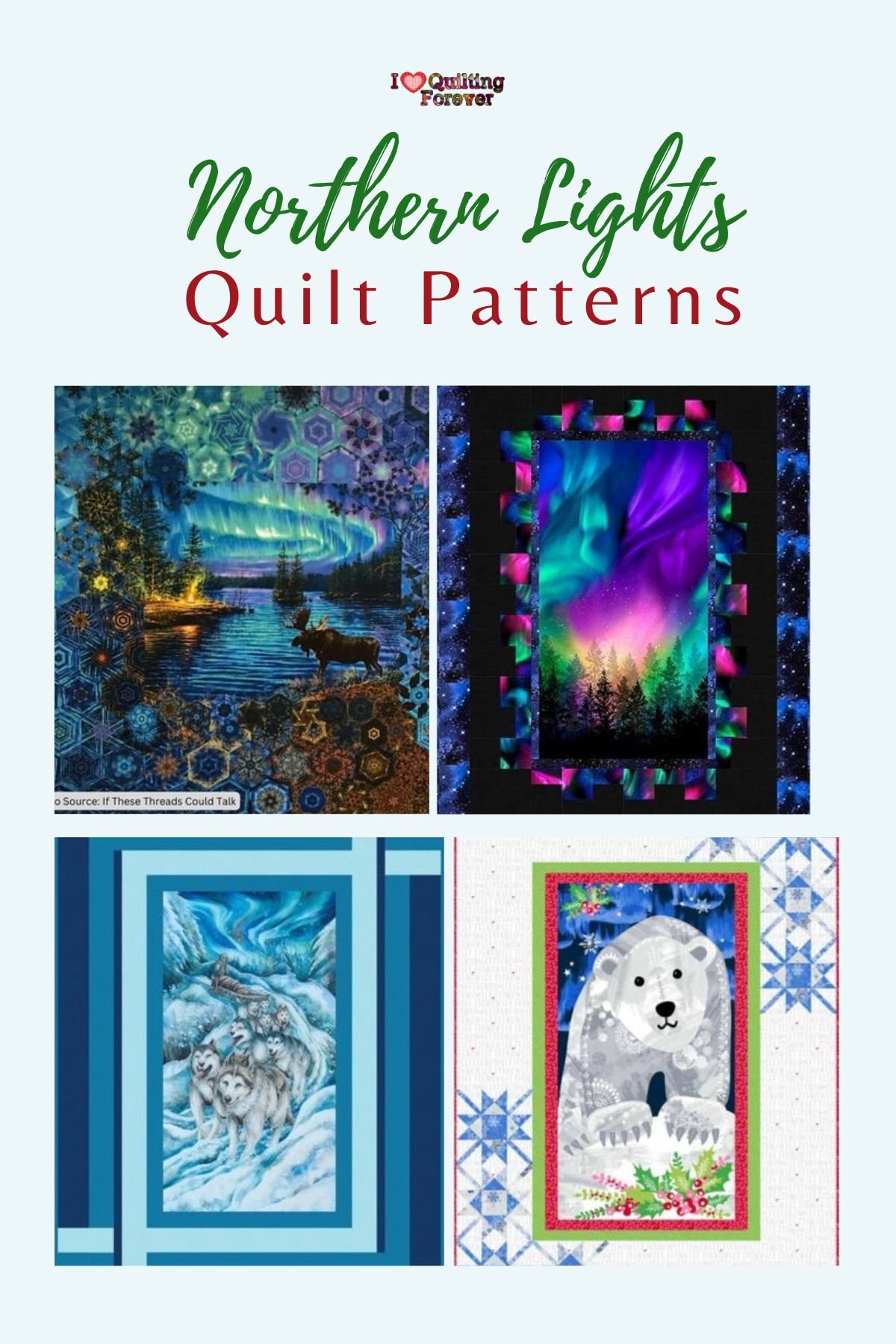 Top 6 Best Northern Lights Quilt Patterns (+4 Bonus Patterns For Sale ...