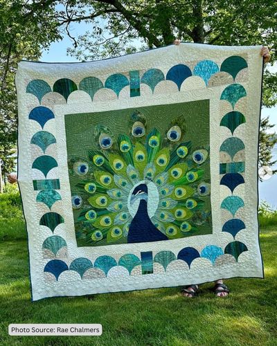 Top 5 Free Peacock Quilt Patterns (+9 Bonus Patterns For Sale) - I Love ...