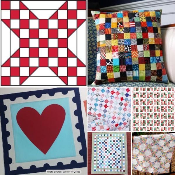 Top 11 Free Postage Stamp Quilt Patterns (+7 Bonus Patterns For Sale ...