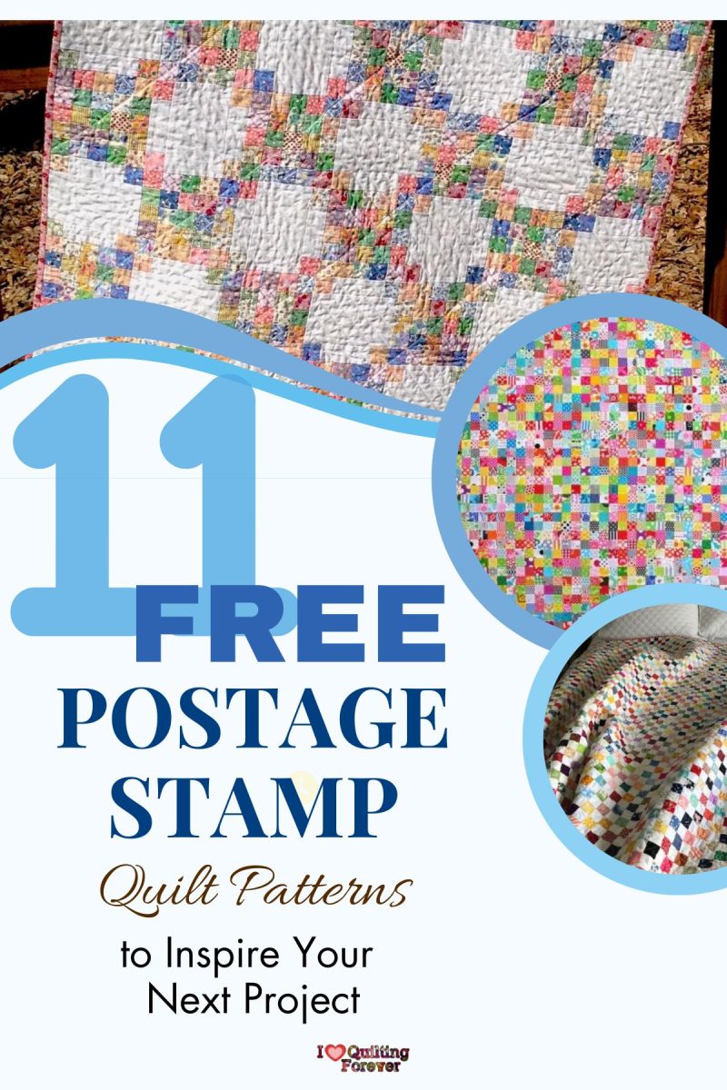 Top 11 Free Postage Stamp Quilt Patterns (+7 Bonus Patterns For Sale ...