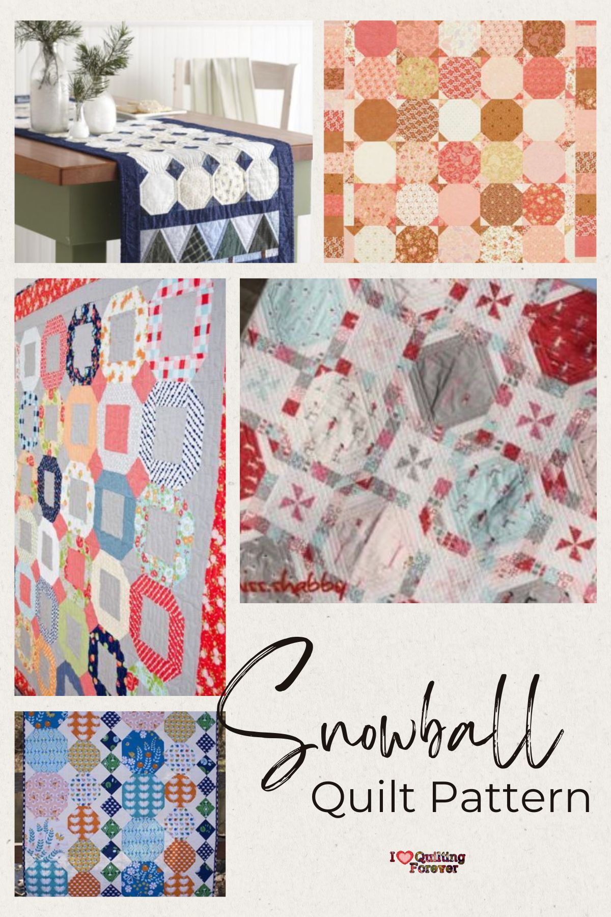 Top 15 Free Snowball Quilt Patterns (+10 Bonus Patterns For Sale) - I ...