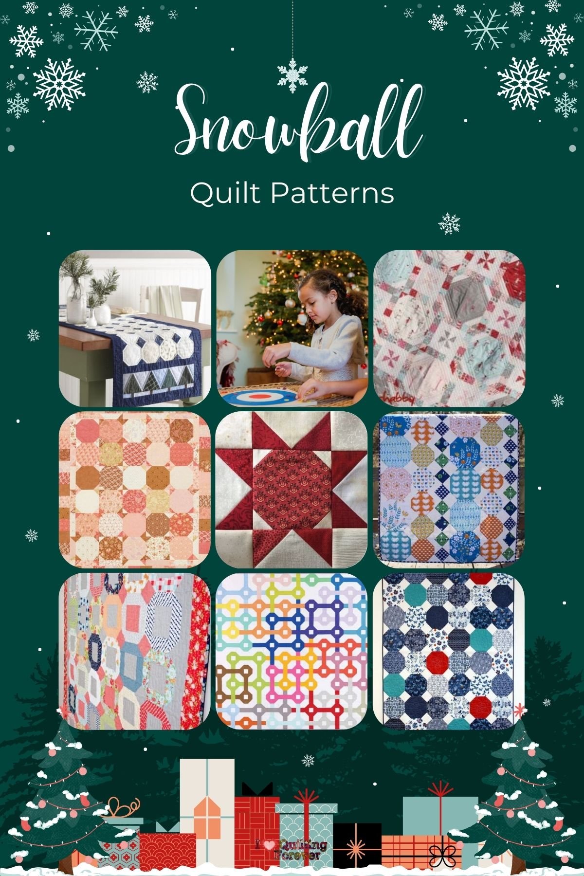 Top 15 Free Snowball Quilt Patterns (+10 Bonus Patterns For Sale) - I ...