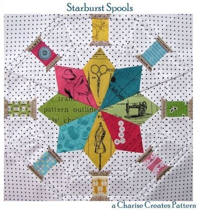 Top 11 Free Spool Quilt Patterns (+7 Bonus Patterns For Sale) - I Love ...