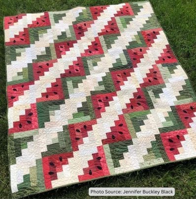 Top 6 Free Watermelon Quilt Patterns (+11 Bonus Patterns For Sale) - I ...