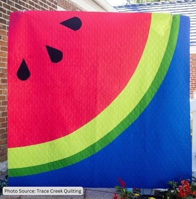 Top 6 Free Watermelon Quilt Patterns (+11 Bonus Patterns For Sale) - I ...