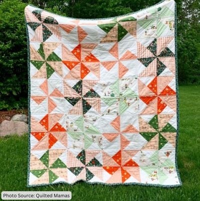 Top 8 Best Windmill Quilt Patterns (+11 Bonus Patterns For Sale) - I ...