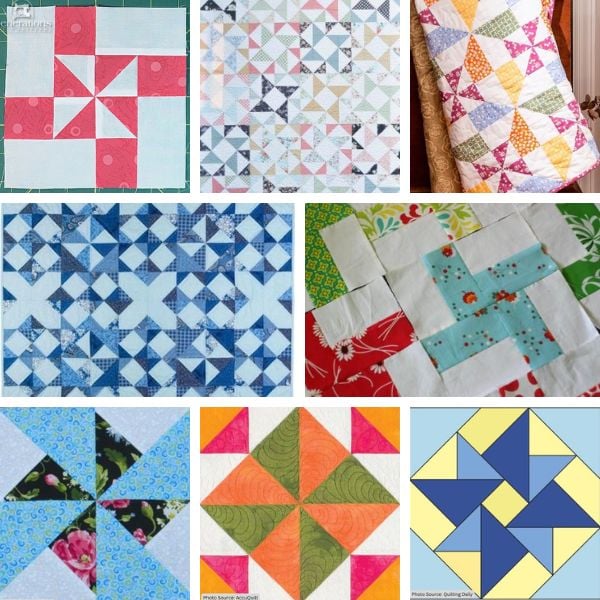 Top 8 Best Windmill Quilt Patterns (+11 Bonus Patterns For Sale) - I ...