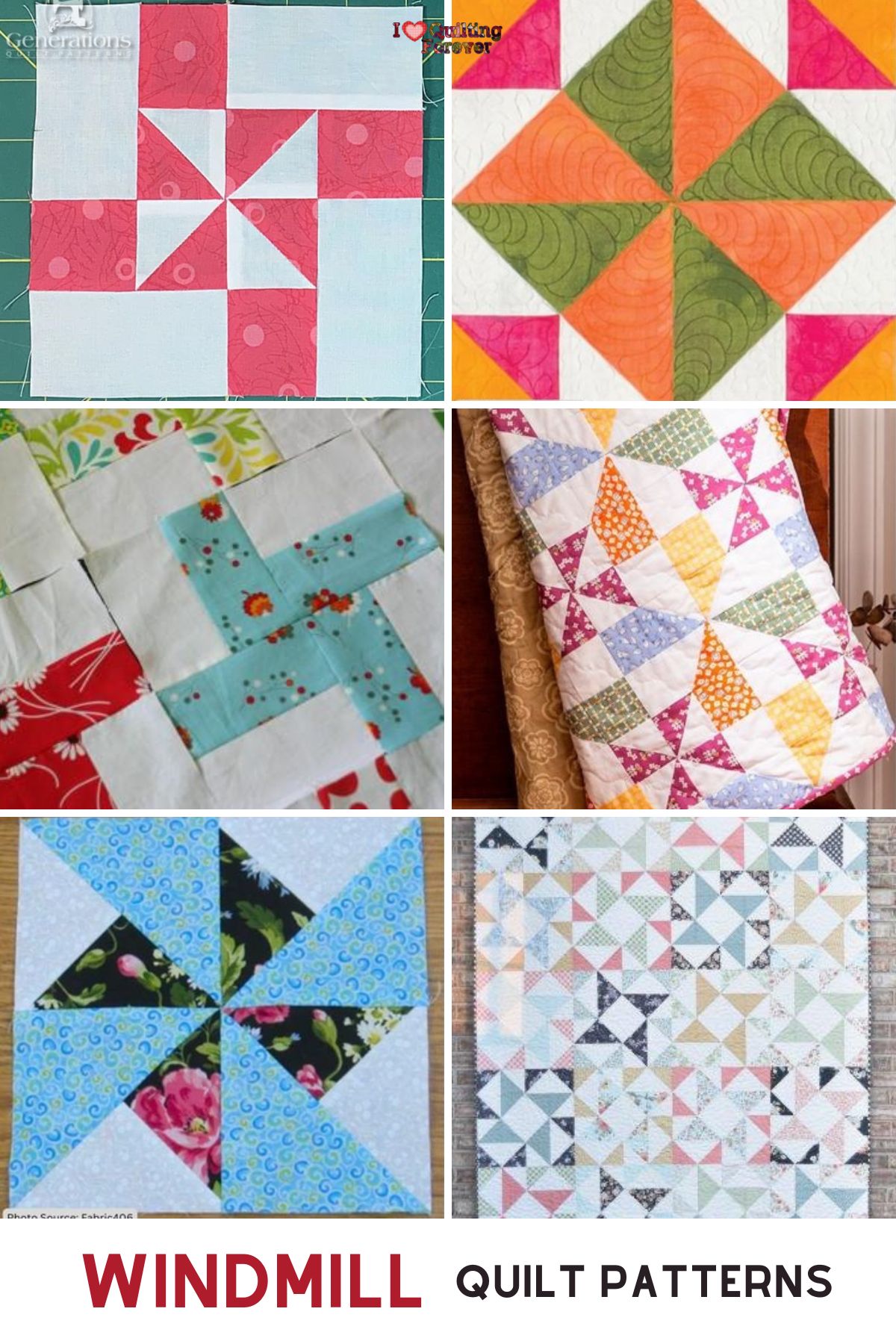 Top 8 Best Windmill Quilt Patterns (+11 Bonus Patterns For Sale) - I Love Quilting Forever