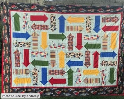 Top 8 Free Best Arrow Quilt Patterns (+8 Bonus Patterns For Sale) - I ...