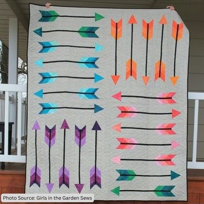 Top 8 Free Best Arrow Quilt Patterns (+8 Bonus Patterns For Sale) - I Love Quilting Forever